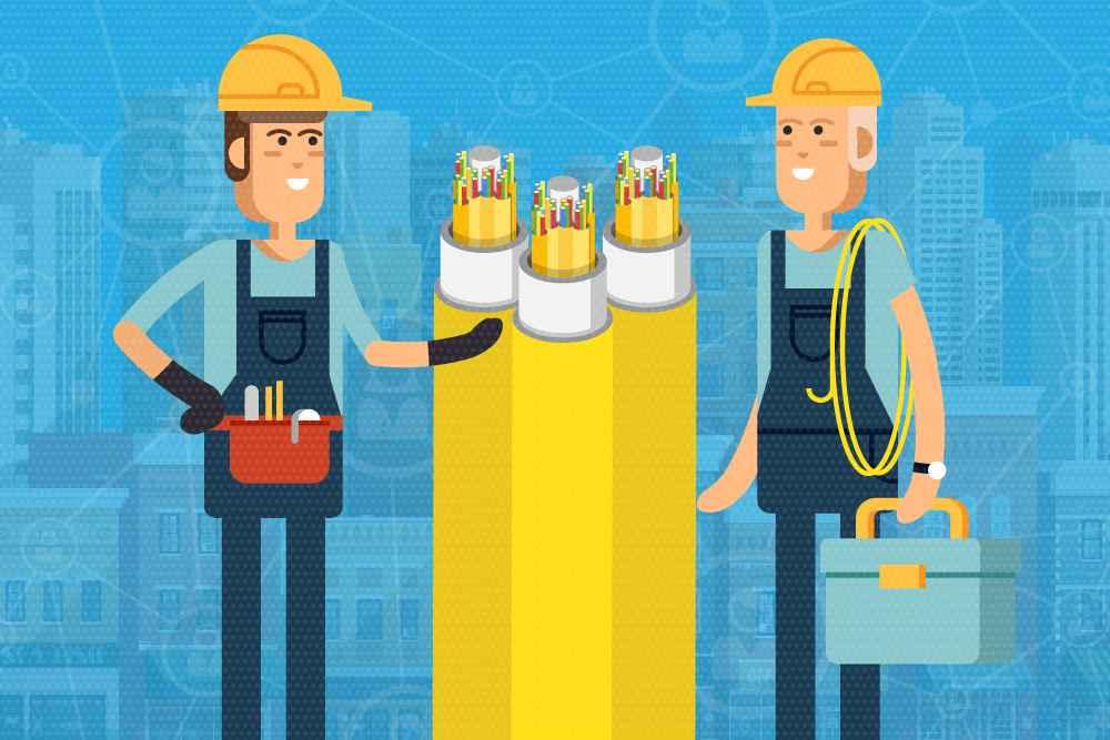 What are the Five Simple Rules for Installing the Fiber Optic Cables?